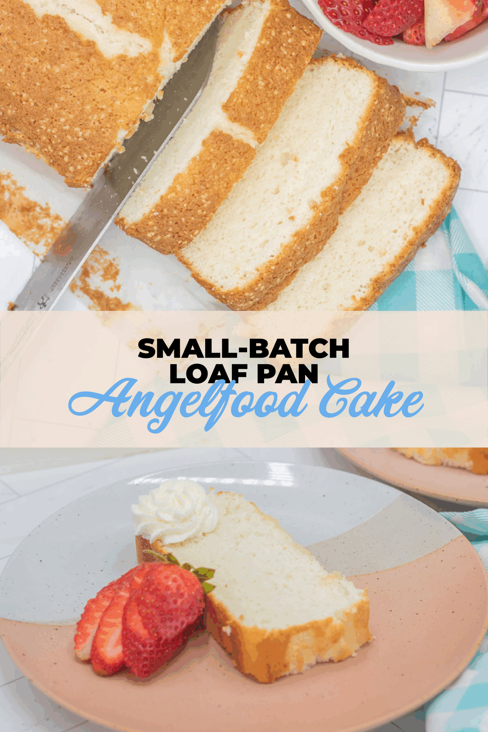 angel food cake loaf; | Best With Chocolate