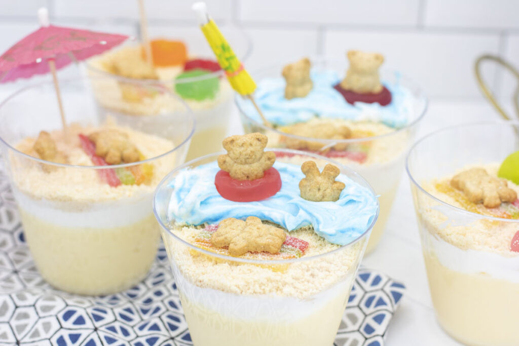 beach bear vanilla dirt cups; | Best With Chocolate