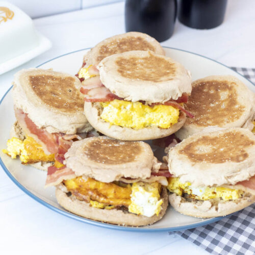 meal prep breakfast sandwiches; | Best With Chocolate