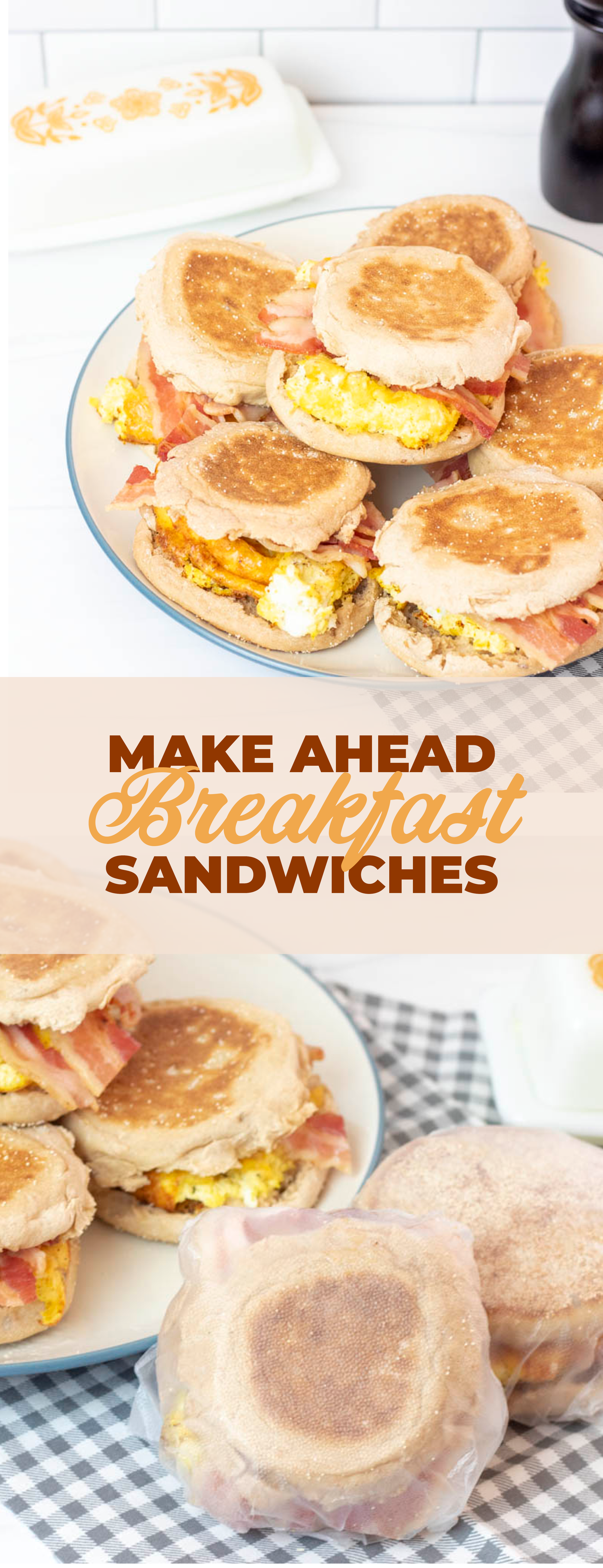 meal prep breakfast sandwiches; | Best With Chocolate