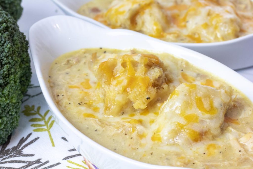 cheesy chicken and dumplings; | Best With Chocolate