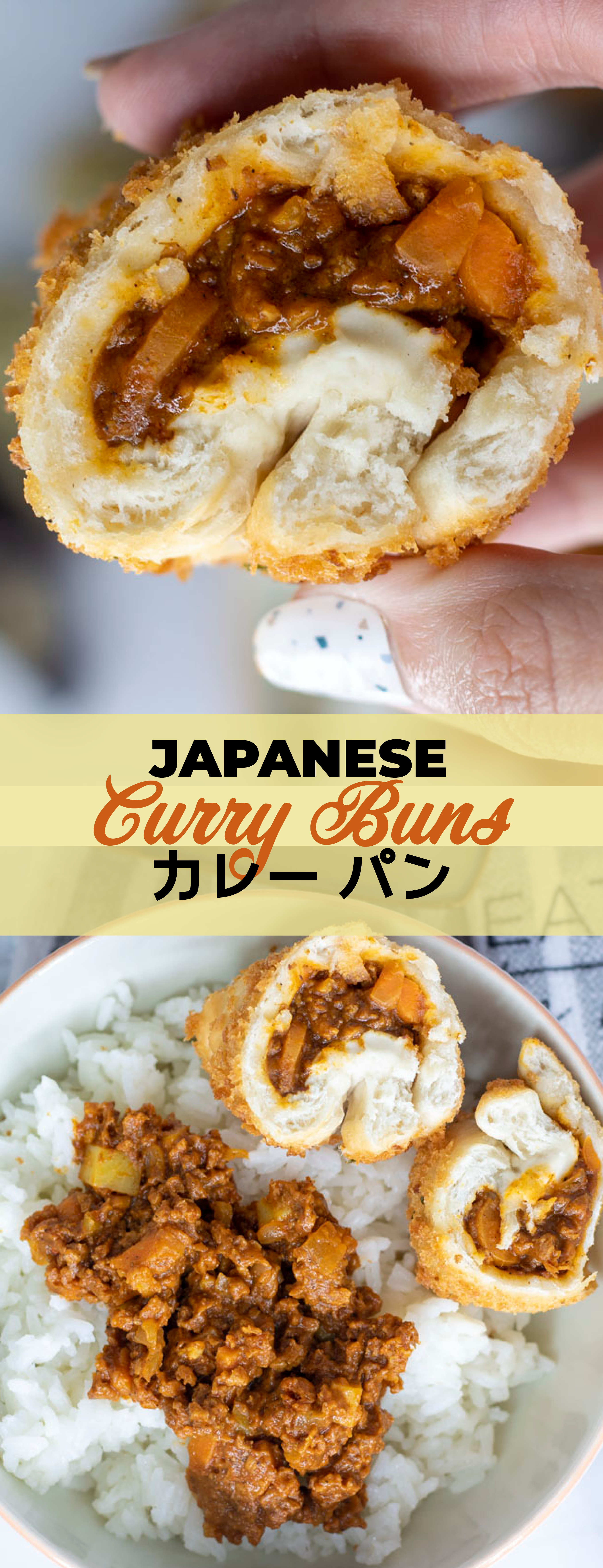 japanese curry bread (カレーパン); | Best With Chocolate