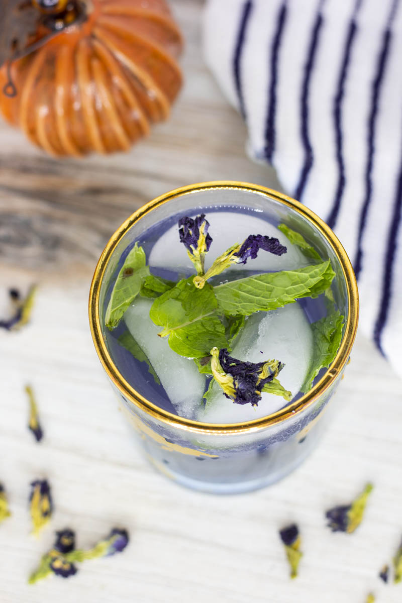 mystic magic color changing halloween cocktail; | Best With Chocolate