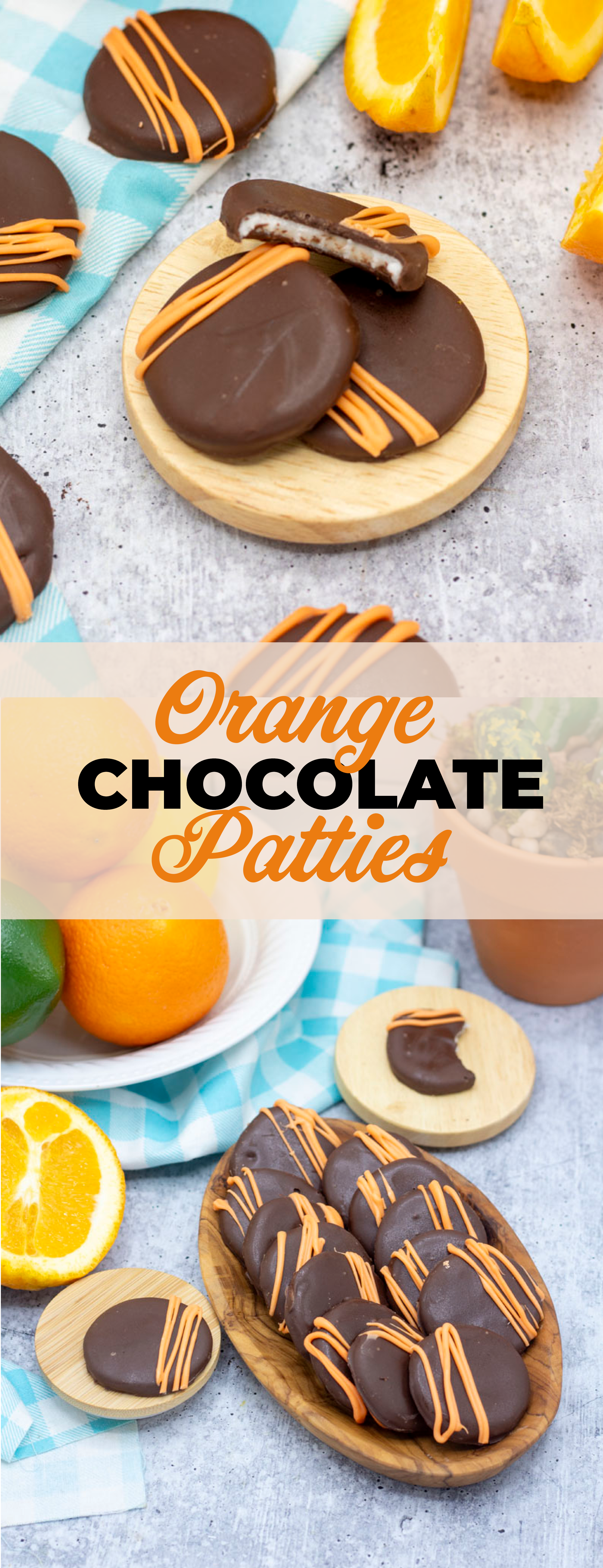 orange chocolate patties; | Best With Chocolate