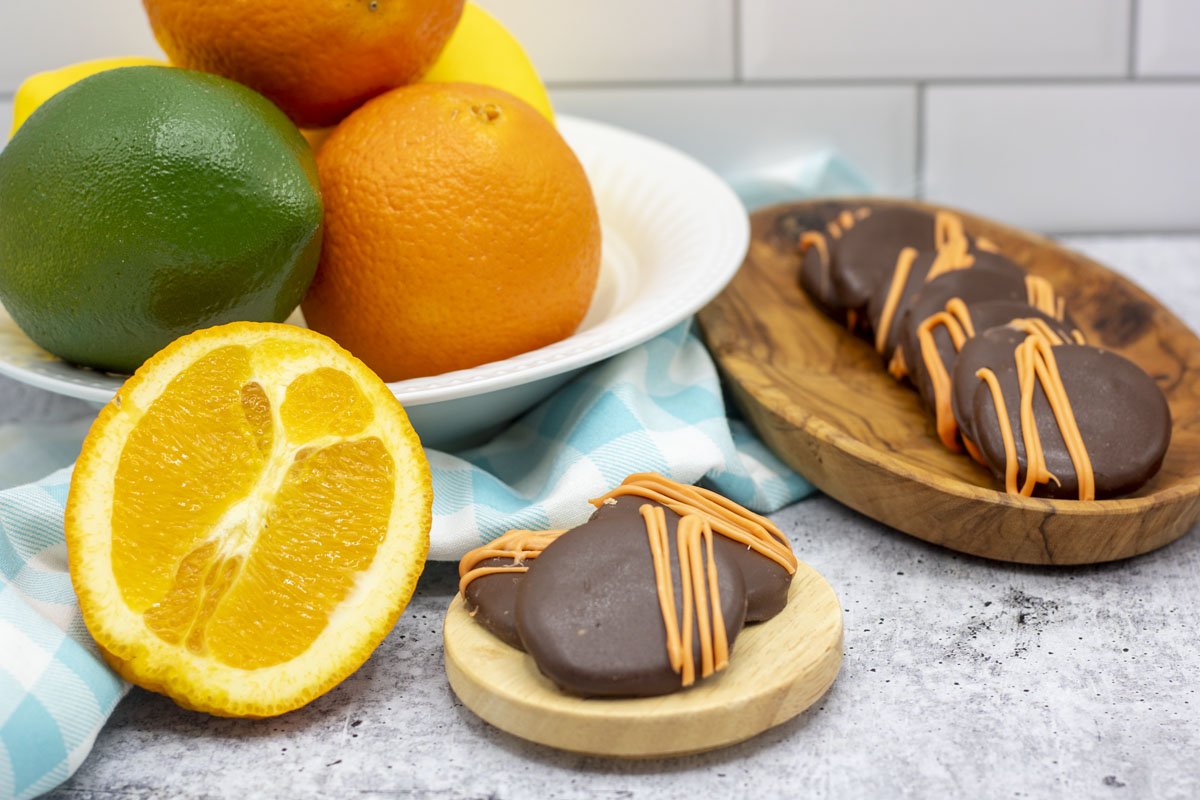 orange chocolate patties; | Best With Chocolate