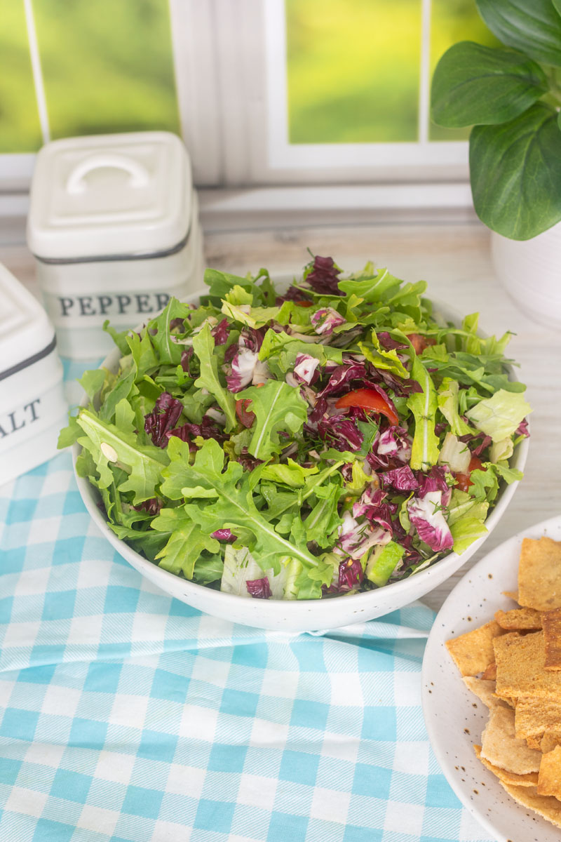 pita chip salad; | Best With Chocolate