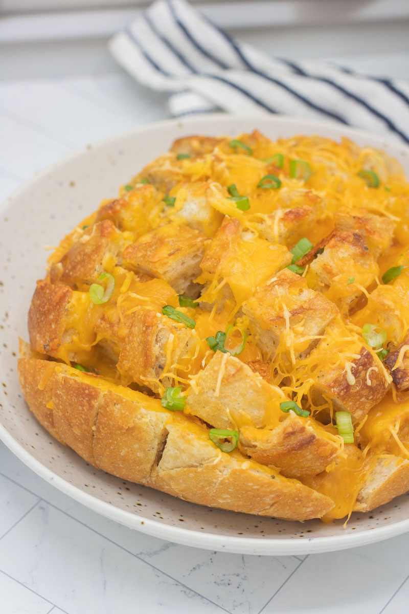 bloomin' cheesy garlic pull-apart bread; | Best With Chocolate
