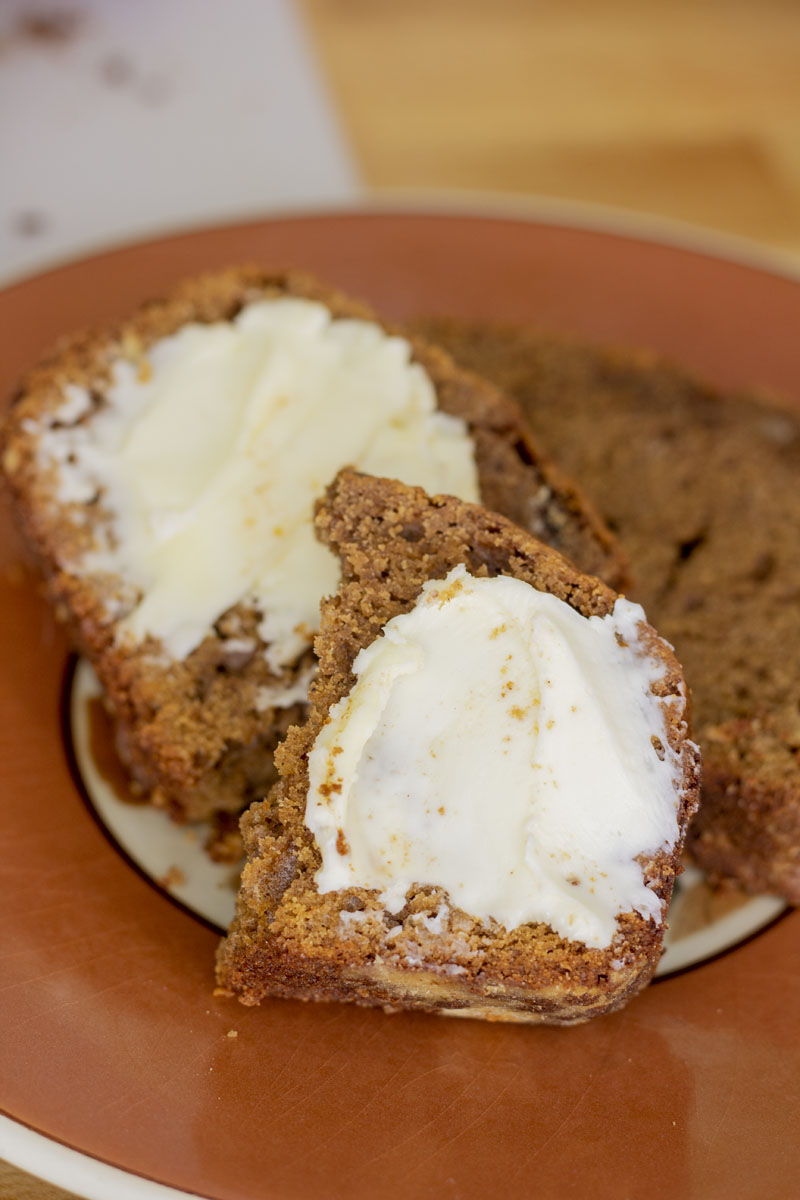 pumpkin spice bread; | Best With Chocolate