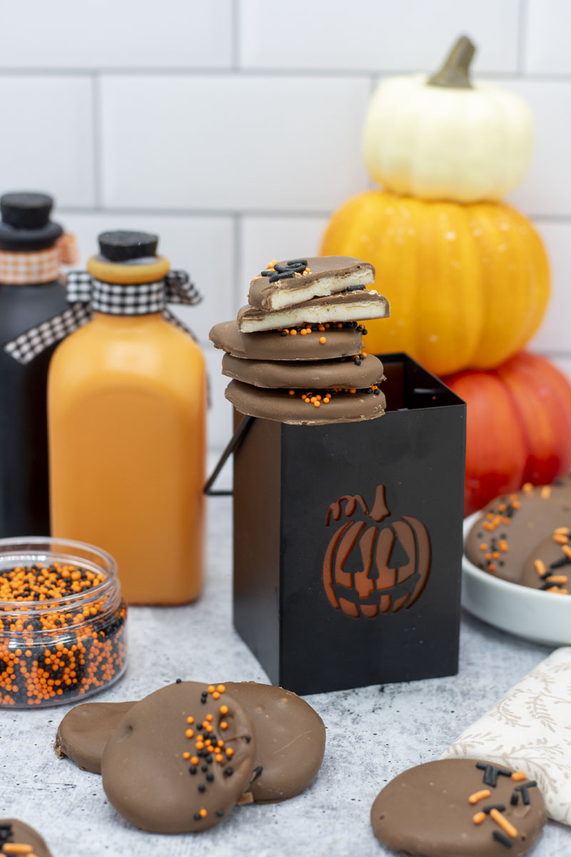 pumpkin spice chocolate patties; | Best With Chocolate