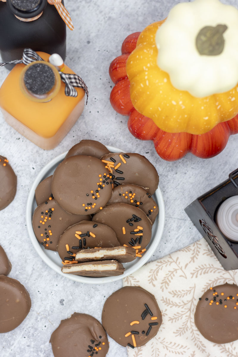 pumpkin spice chocolate patties; | Best With Chocolate